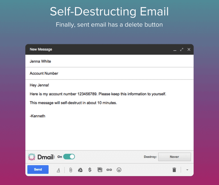 DMail Chrome Provides Email Privacy | SnapMunk