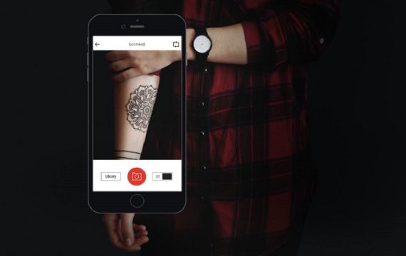 Now You Can Live Preview Tattoos On Your Skin With Your Smartphone